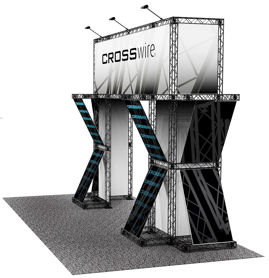 CROSSwire Pre-Made Package 10’x20′ Kit16 | Crosswire Exhibits